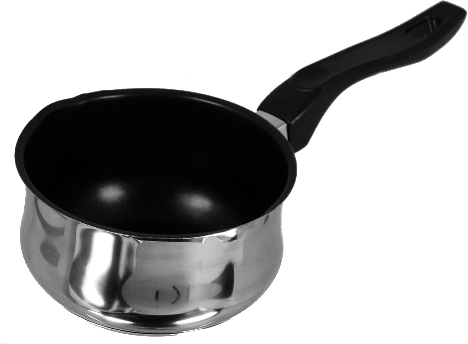Buckingham 1 Litre Stainless Steel Induction Milk Pan with Xylan Non ...