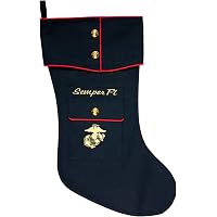 Amazon.com: U.S. Marines Christmas Stocking - Marpat Desert Fabric ...