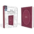 NIV, Holy Bible, Soft Touch Edition, Leathersoft, Pink, Comfort Print ...