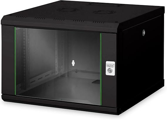 DIGITUS Netzwerk-Schrank 19 zoll 7 HE - Wandmontage: Amazon.de ...