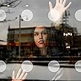 Amazon.com: 60 x Etched Glass Safety Windows Stickers for Glass - 2 ...