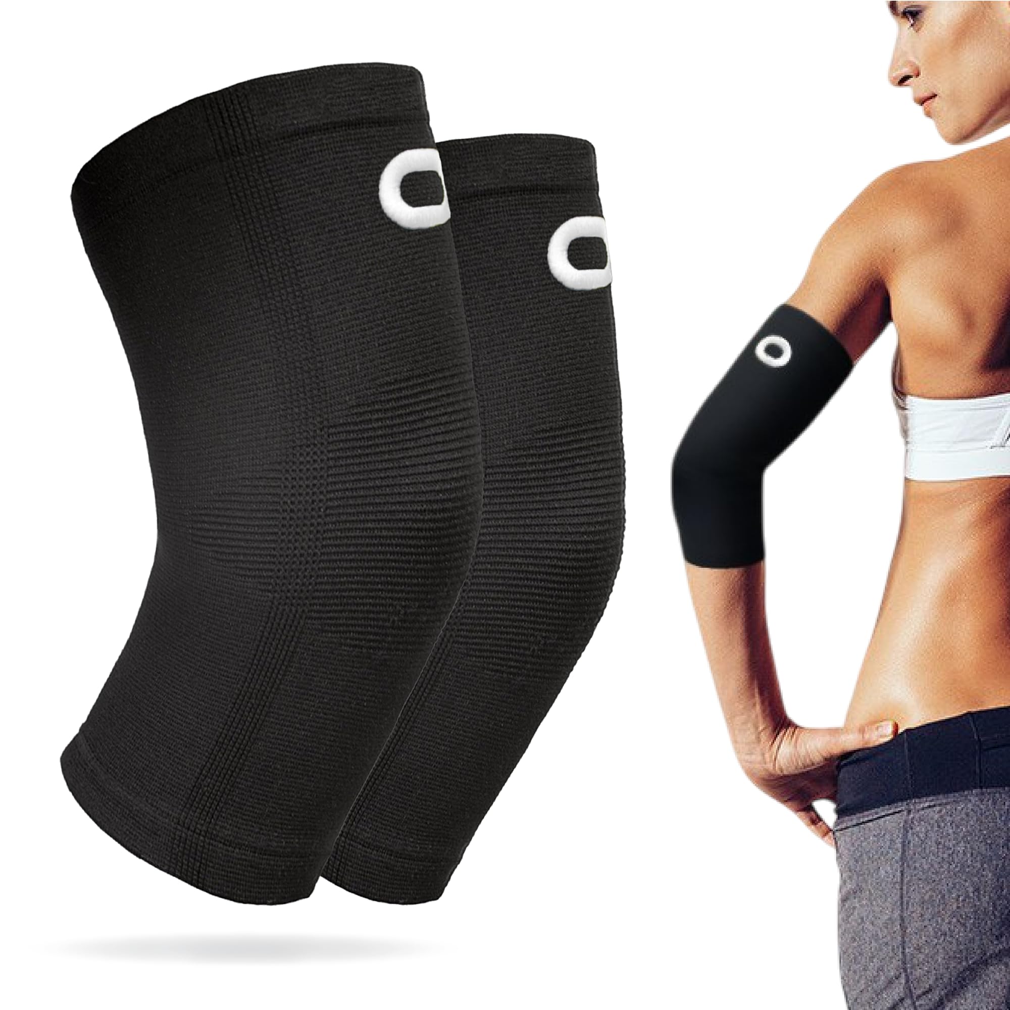 Mua Elbow Brace Compression Sleeve (1 Pair) - Instant Arm Support Elbow ...