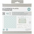 Amazon.com: We R Memory Keepers 0633356037422 Printing Plate Letter ...