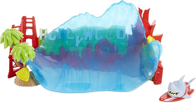 Shreddin' Sharks Tsunami Showdown Playset for Collectible Stunt Figures ...