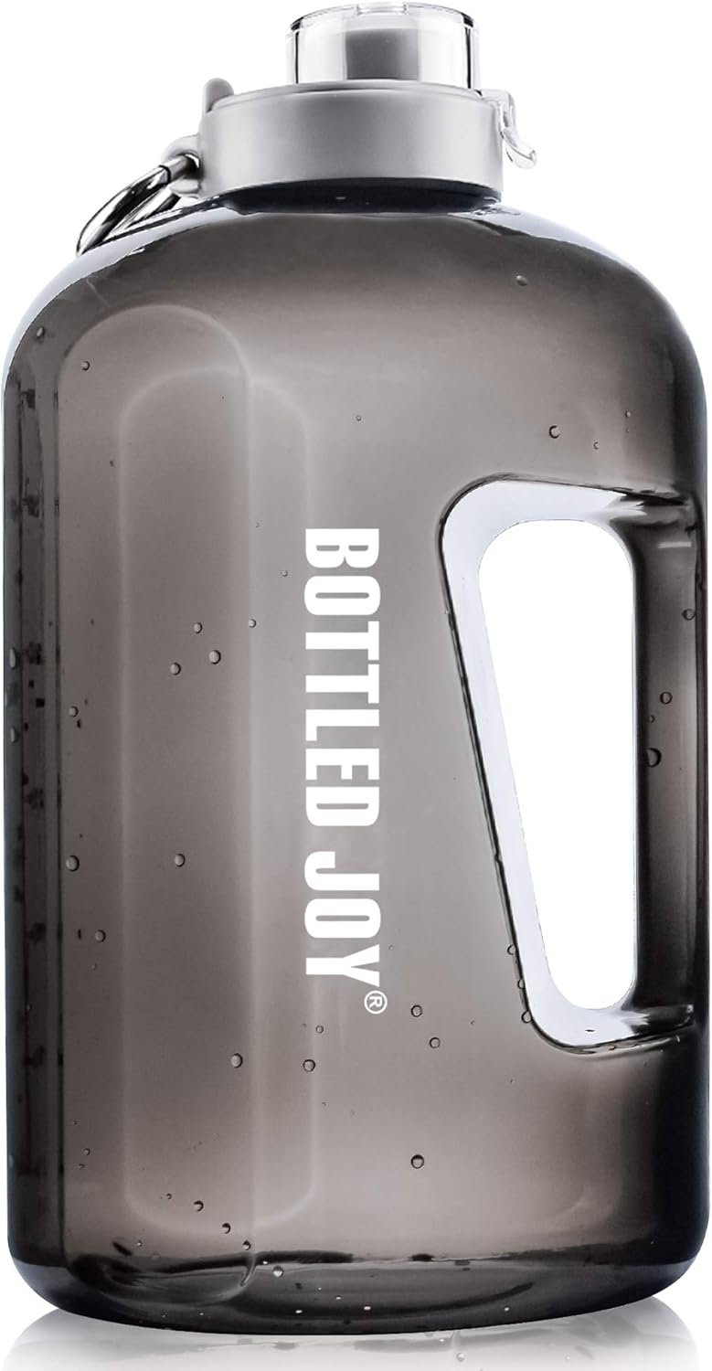 BOTTLED JOY 1 Gallon Water Bottle, BPA Free Large Water Bottle ...