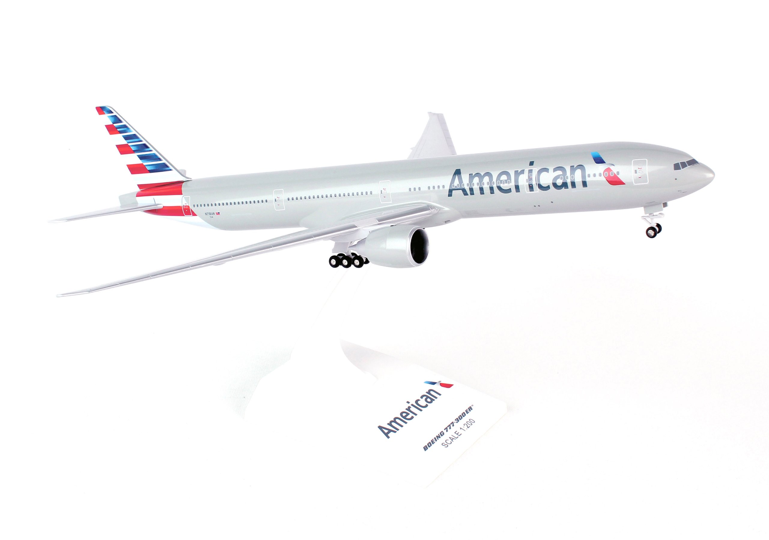 Mua Skymarks SKR715 American 777-300 New Livery Airplane Model Building ...
