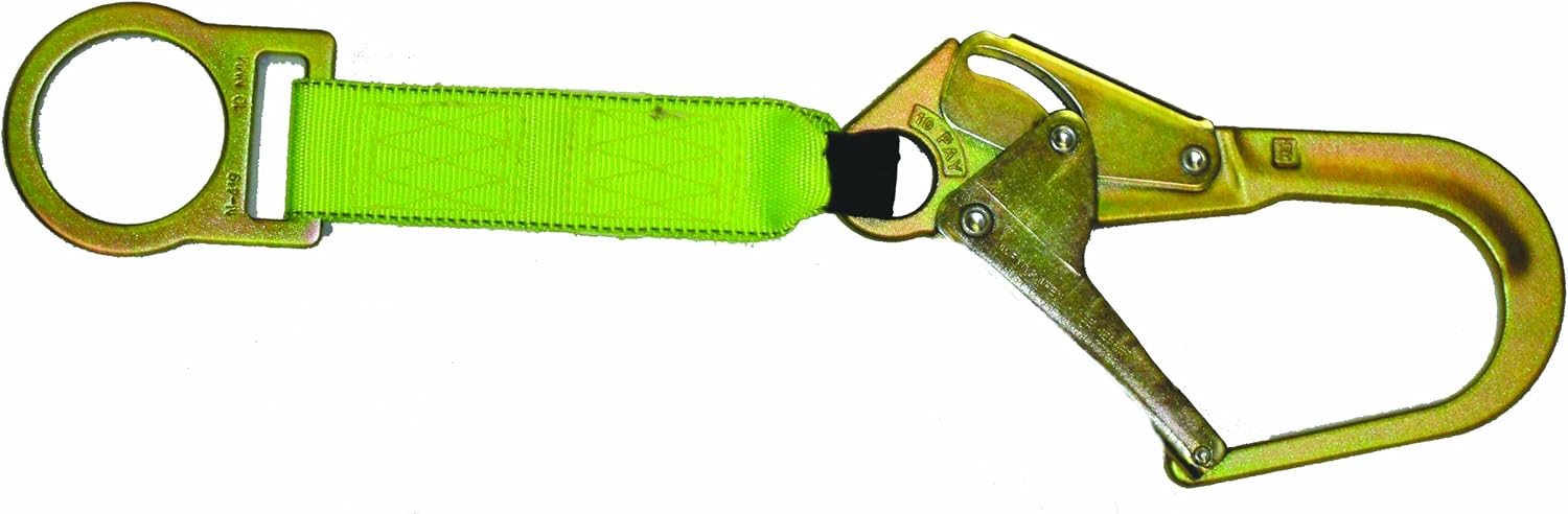 Fall Safe FS814 D-Ring Anchor Extender with Rebar Hook, 18-Inch Length ...