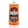 Milsek Furniture Polish and Cleaner with Lemon Oil, 12-Ounce, LM-12 ...