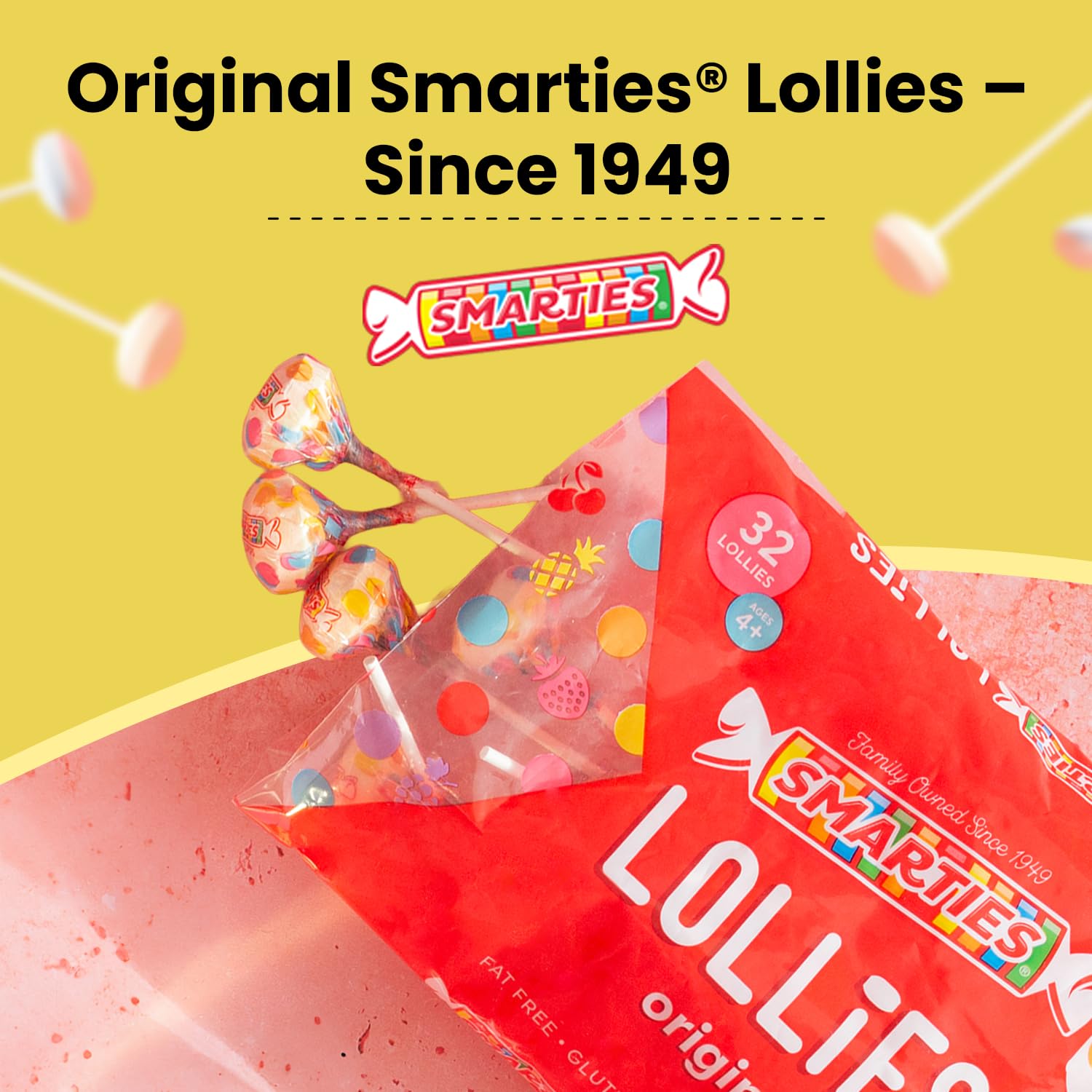 Mua Smarties Double Lollies - Gluten Free, Peanut Free, Fat Free ...