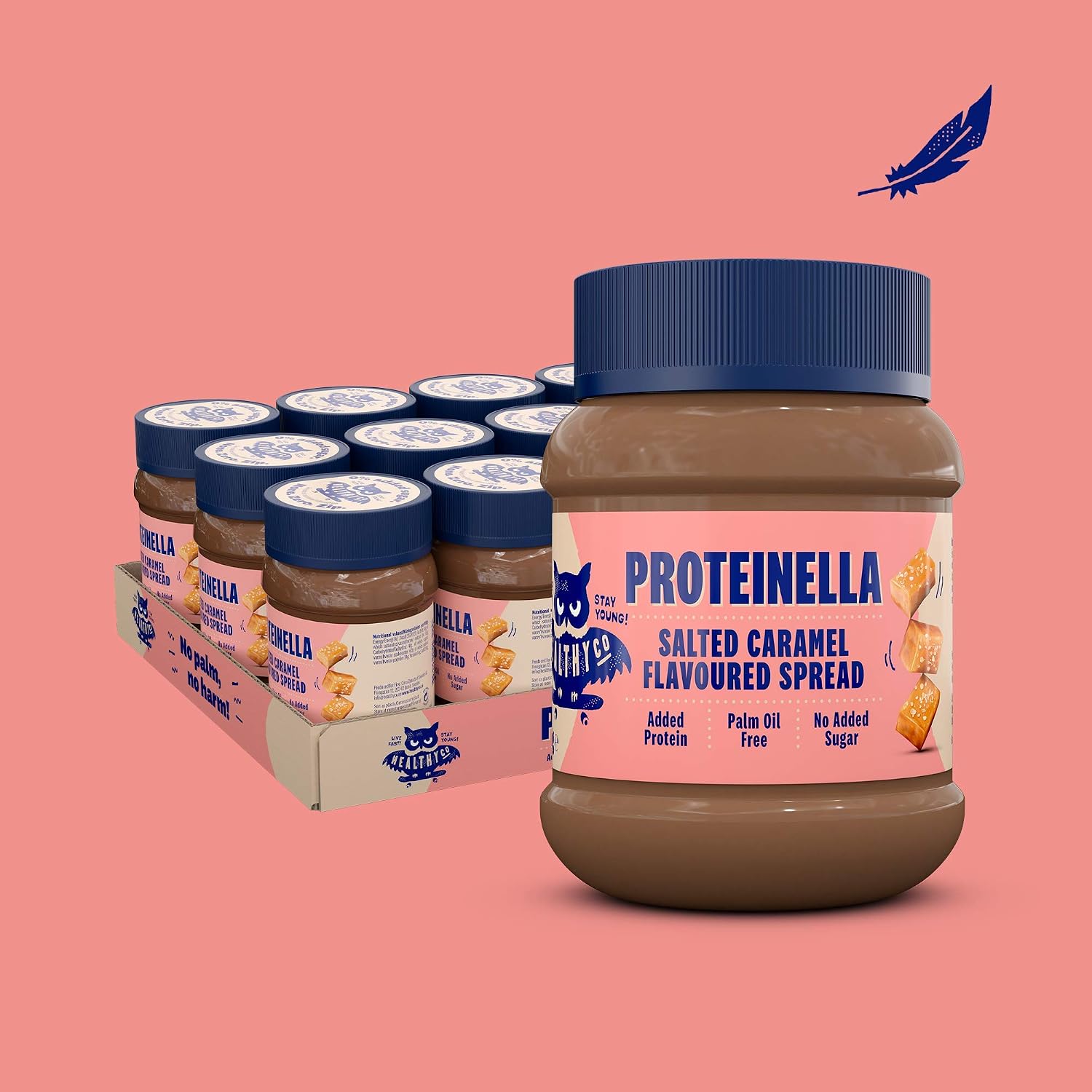 HealthyCo – Proteinella Salted Caramel 400g A Healthy Snack with No ...