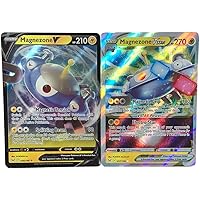 Amazon.com: Magnezone V & Vstar Lost Origin Ultra Rare Pokemon Card Set - 056/196-057/196 : Toys ...