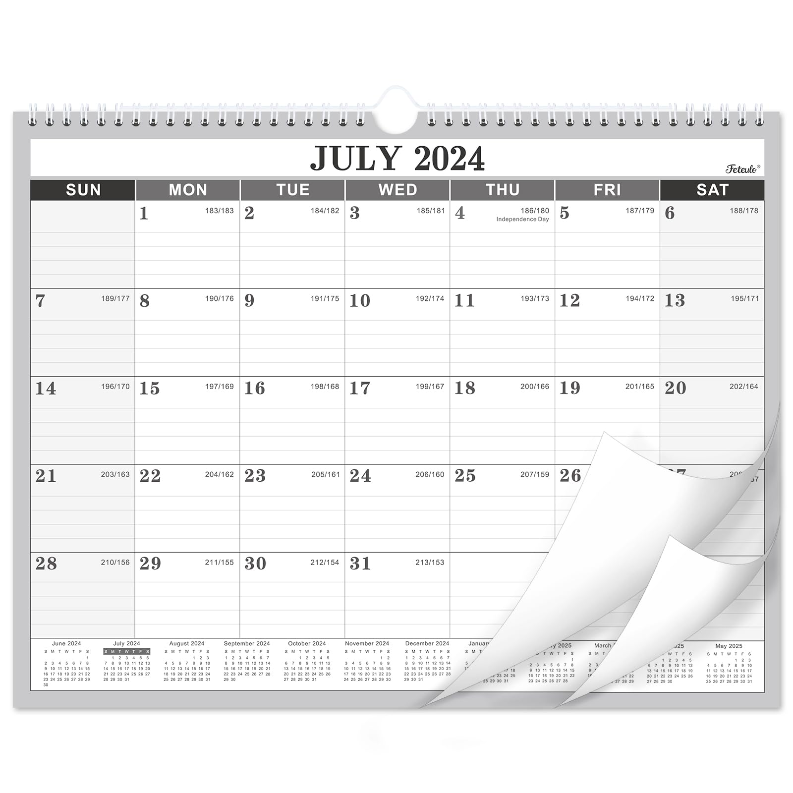Mua Wall Calendar 2024-2025 - Calendar 2024-2025, Jul. 2024 - Dec. 2025 ...