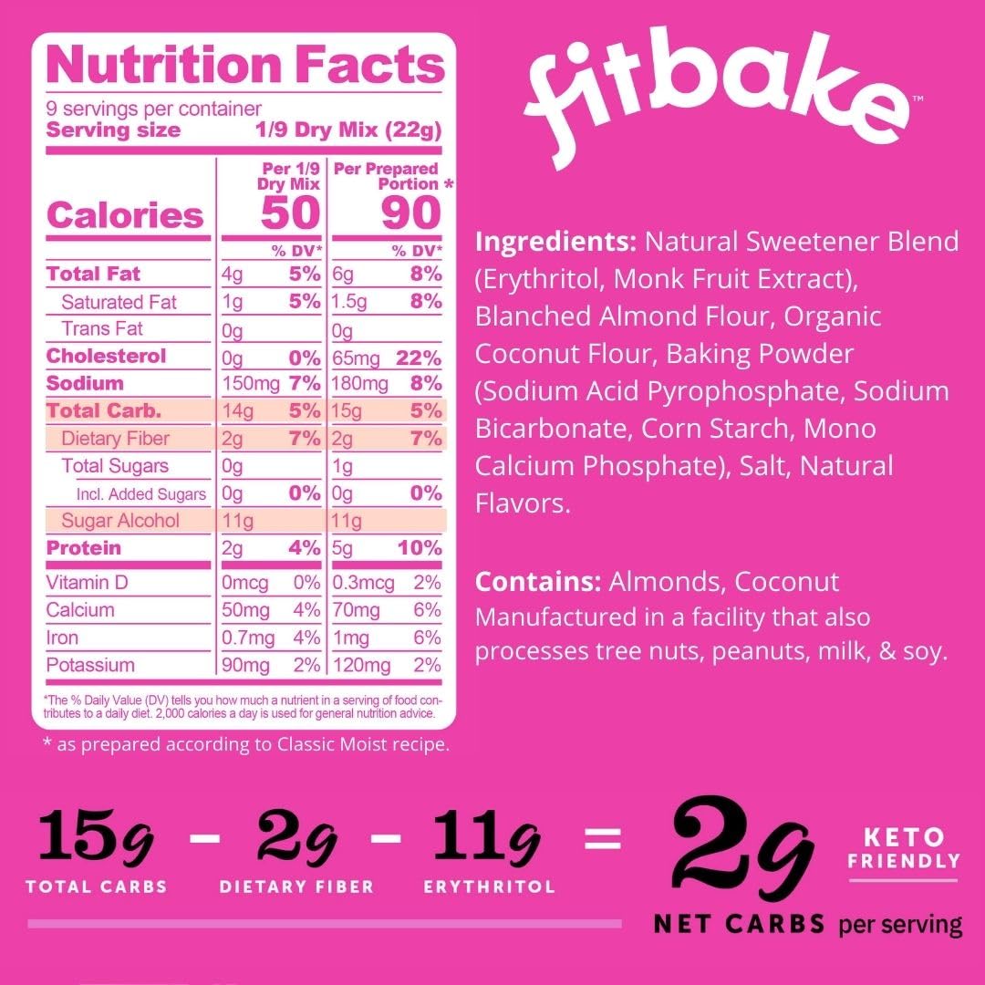 Mua FitBake Yellow Cake Baking Mix and Cream Cheese Frosting Bundle ...