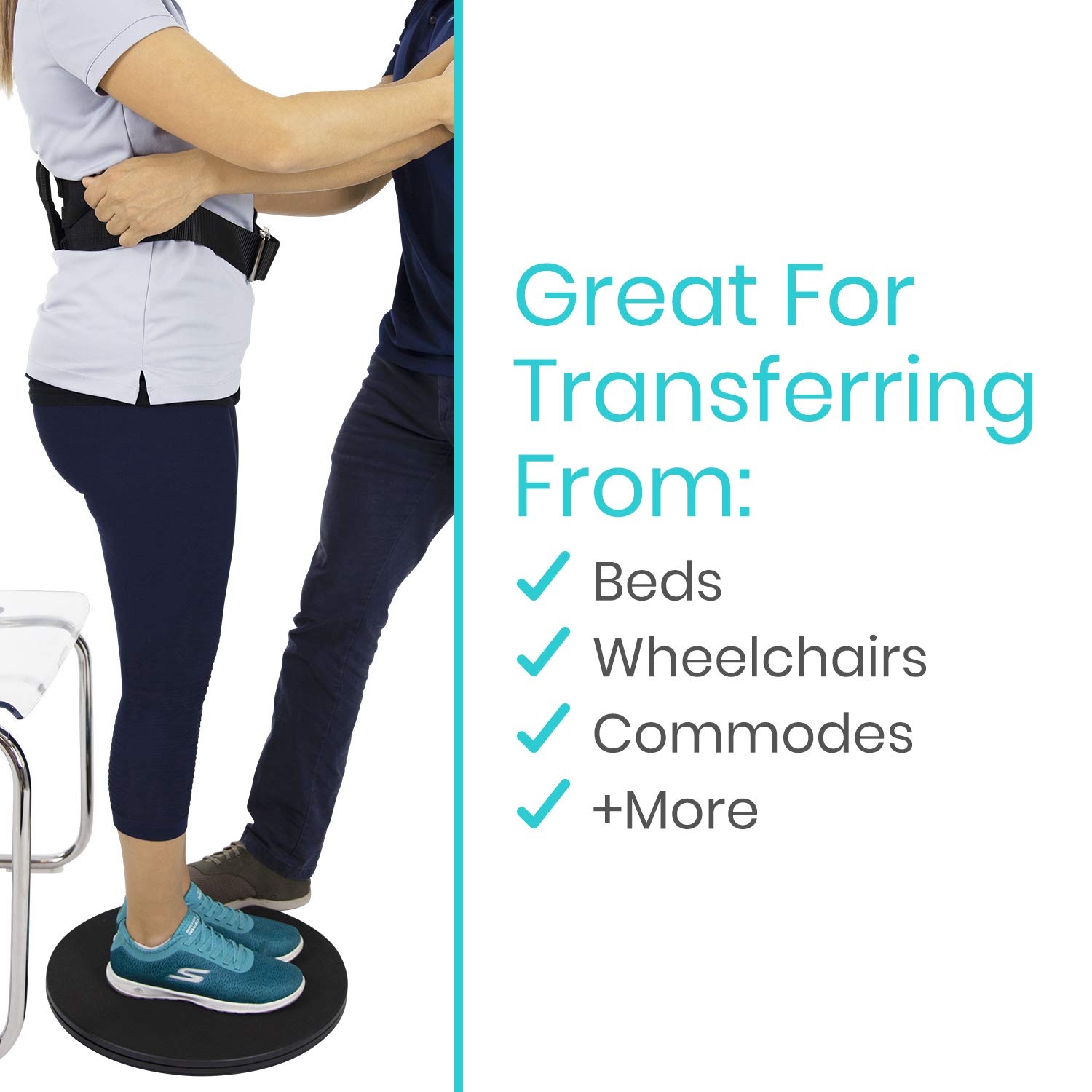Mua Vive 360° Pivot Disc - Patient Transfer Device for Elderly ...