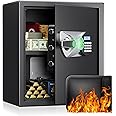 BlackSmith Biometric Safe Box 1.5 Cub Home Security Safe Fingerprint ...