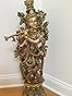 Amazon.com: eSplanade - Lord Krishna Kishan Gopal Murti Idol Statue ...