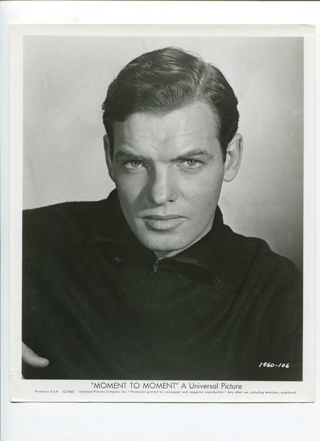 MOVIE PHOTO: Moment to Moment-Sean Garrison-B&W-Still at Amazon's ...