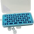 Amazon.com: Cutex Pack of 28 Singer Class 15J Transparent Bobbins with ...