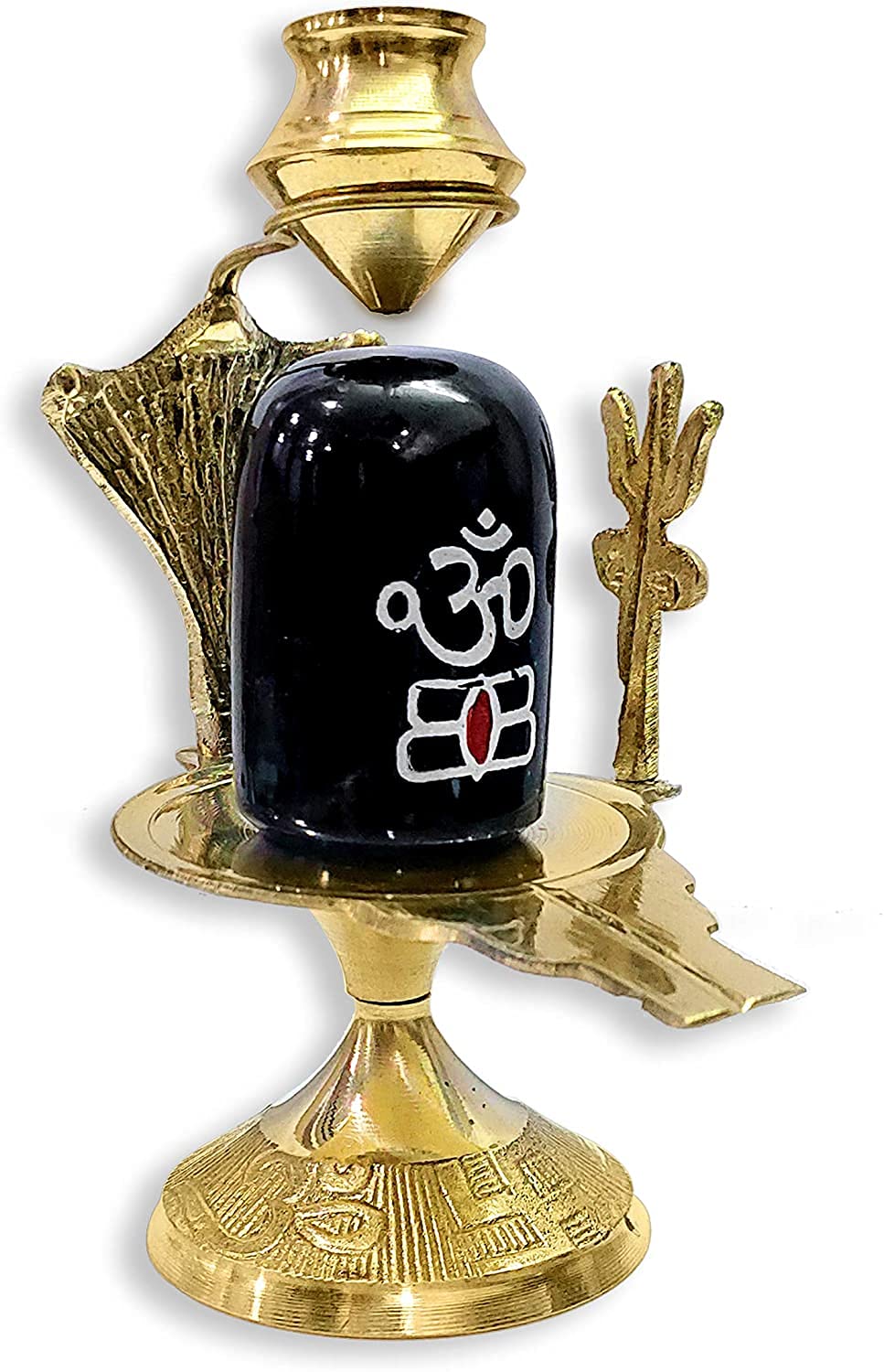 Mua SATVIK 5.5 Inch Brass Lord Shiva Linga Lingam Shivling Statue ...