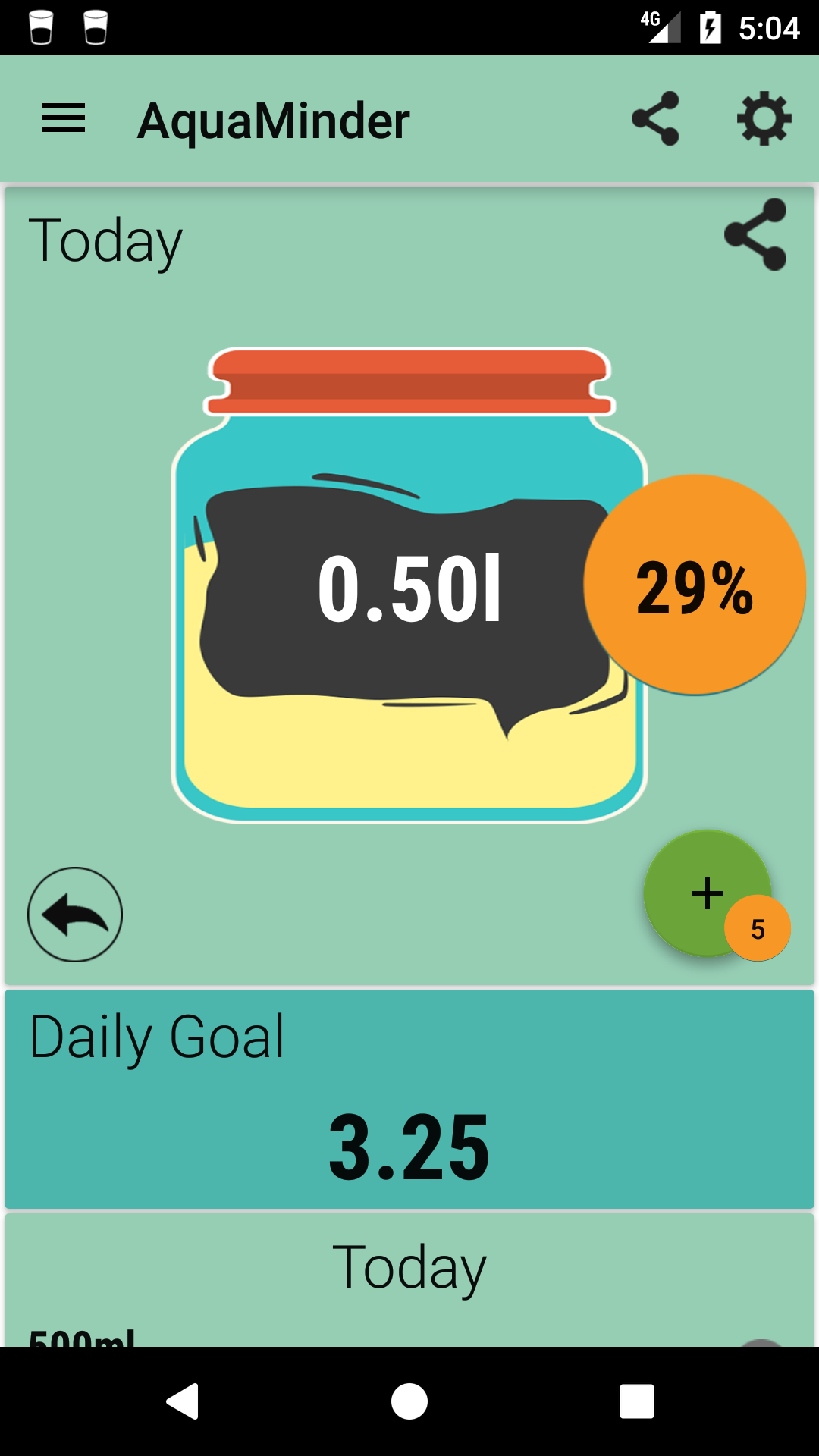 AquaMinder: Water Tracker & Water Reminder:Amazon.de:Appstore for Android