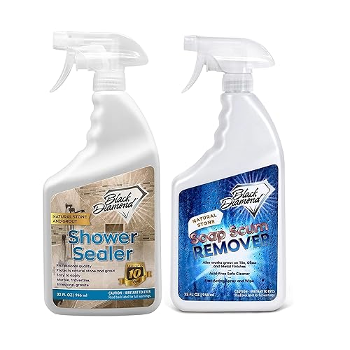 Black Diamond Stoneworks Natural Stone and Grout Penetrating Shower ...
