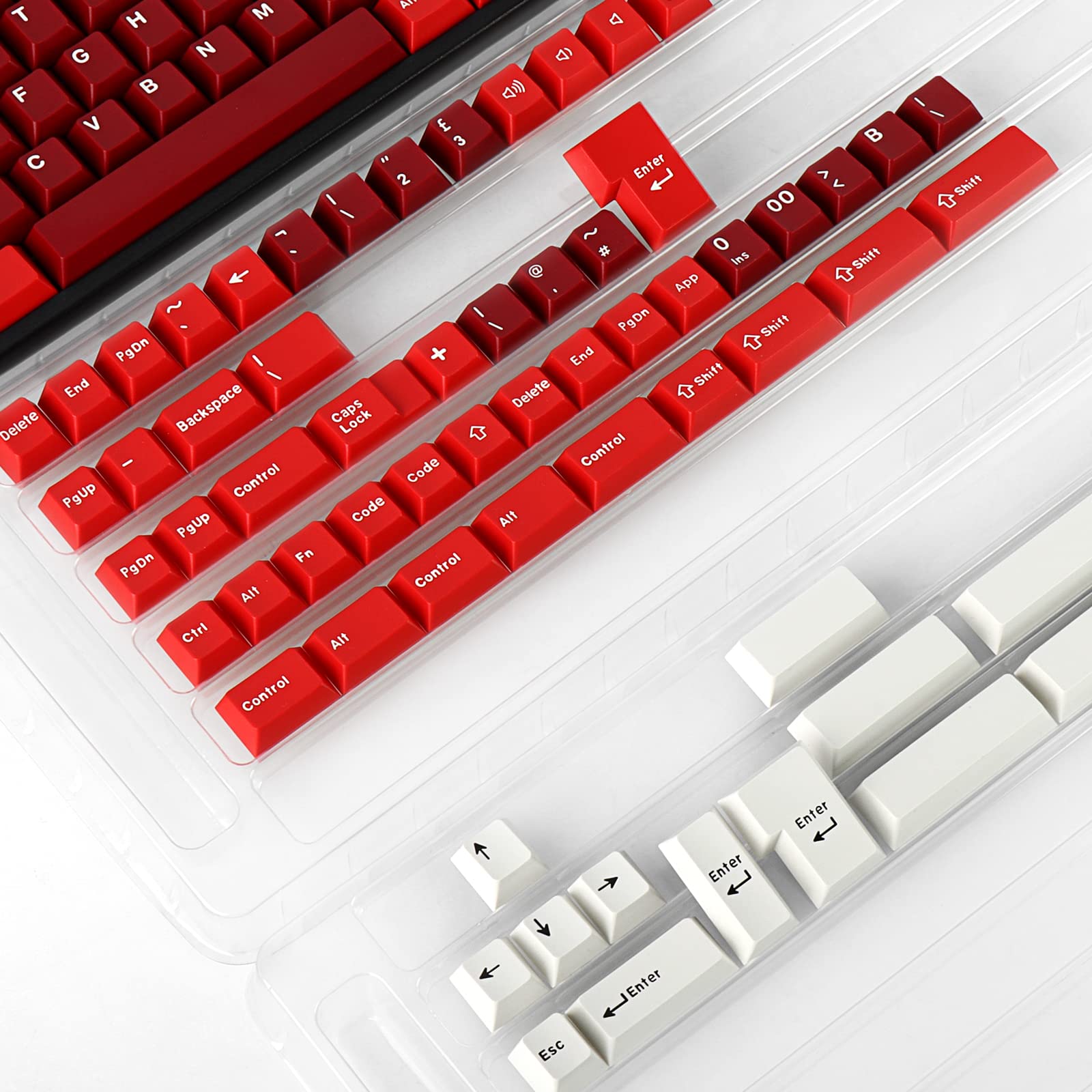 Mua RUNJRX Hams Keycaps 165 Keys PBT Doubleshot Cherry Profile for ANSI ...