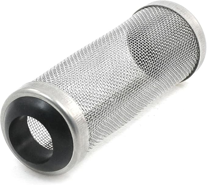 Amazon.com : uxcell Aquarium Ponds Metal Mesh Water Filter Tube with ...