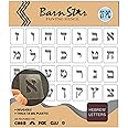 Amazon.com: Hebrew Alphabet Letters Stencil Kit - Reusable - Choose ...