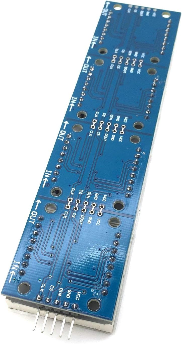 Aptofun 4 In 1 Dot Matrix Max7219 Mcu Led Display Module Diy Kit For Arduino Bigamart