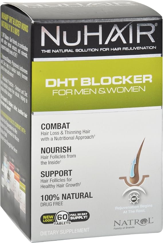 Amazon.com: NuHair DHT Blocker for Men and Women - Natural Solution for ...