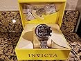 Amazon.com: Invicta Men's Aviator 48mm Stainless Steel Chronograph ...