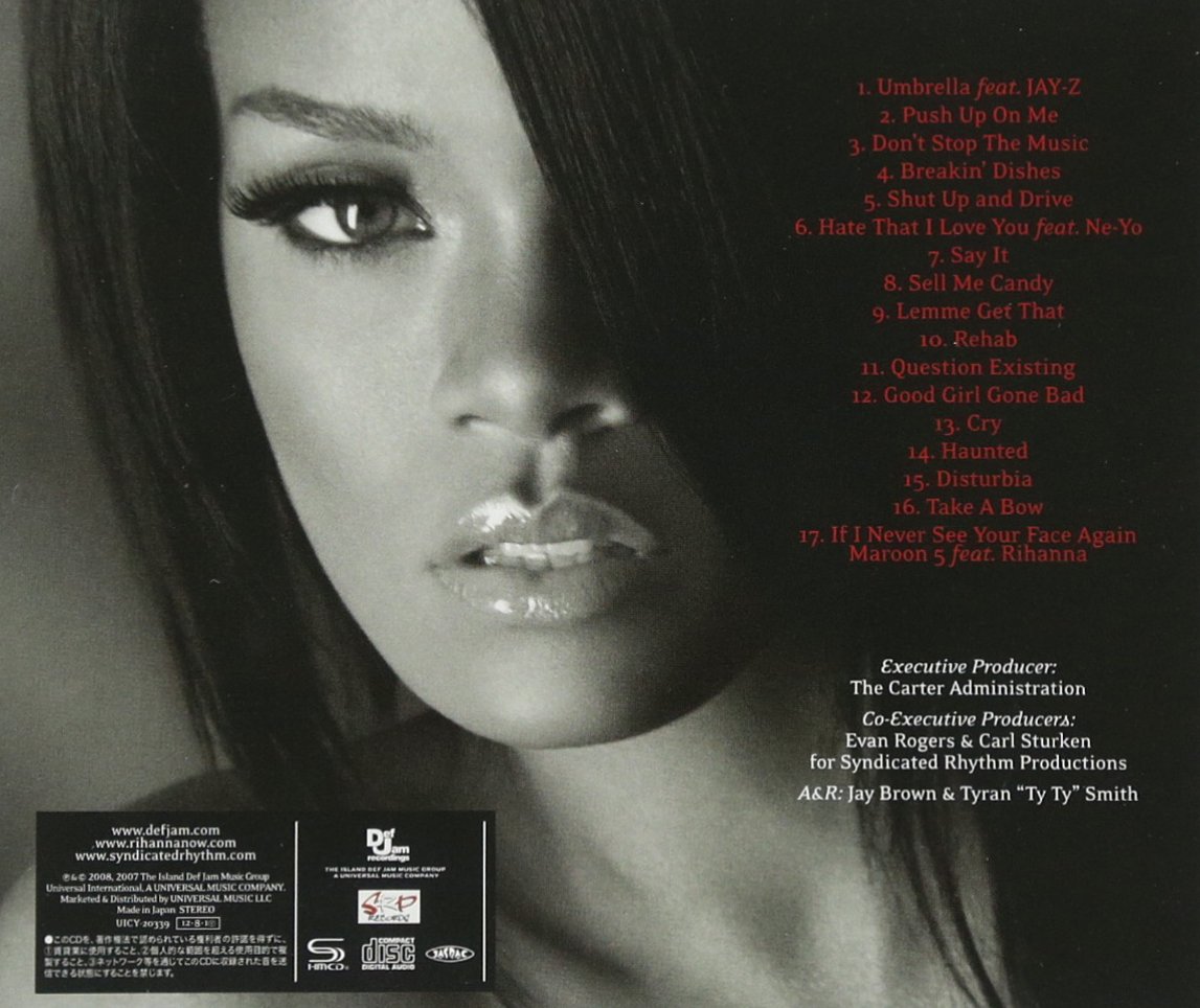 Rihanna Good Girl Gone Bad Reloaded 3 Japan Shm Cd D50 Ebay