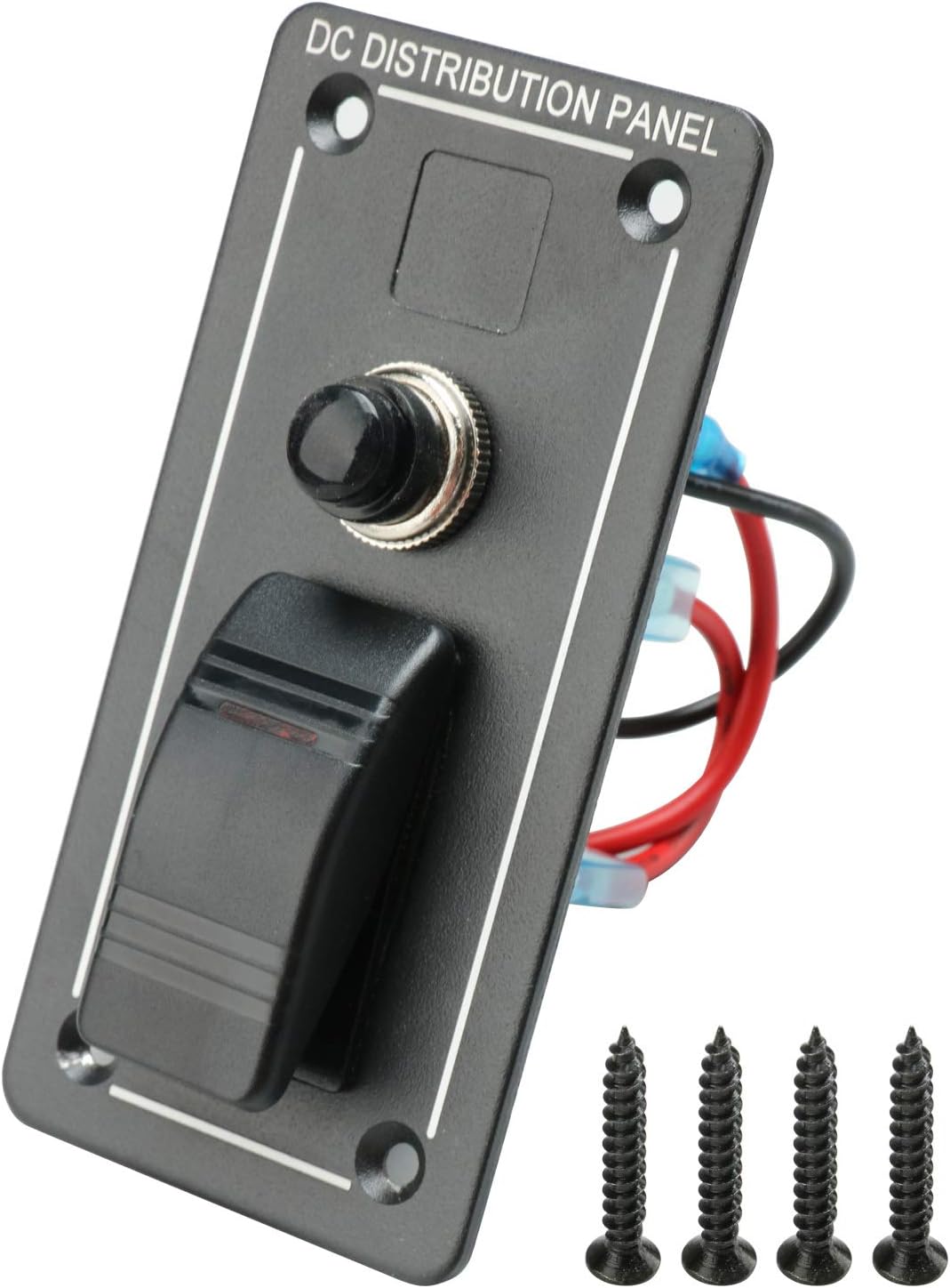 Amazon.com : Amarine Made 12V 20A SPST ON-Off Rocker Switch Panel with ...