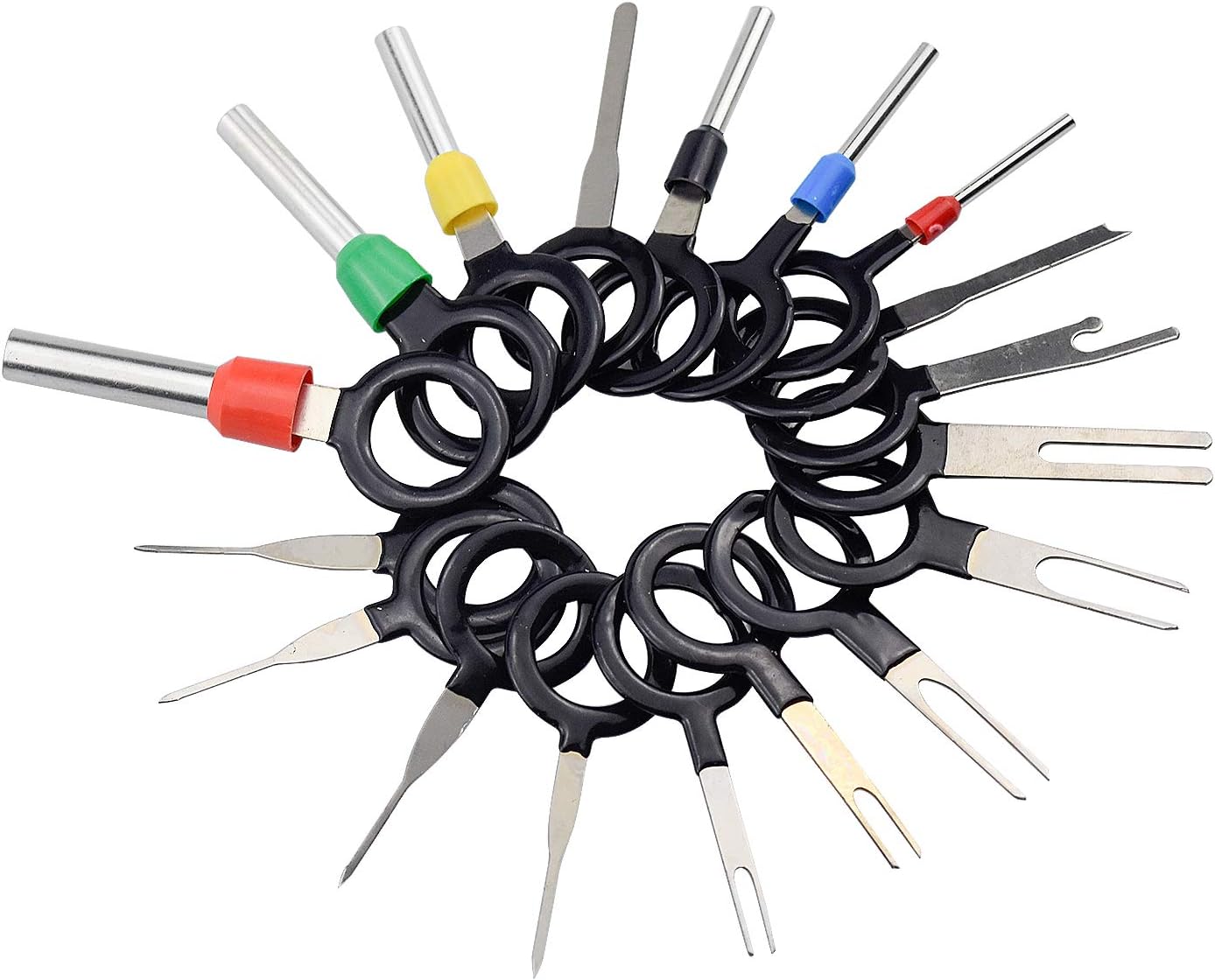 Wandefol 18pcs Herramientas de Extracción de Terminales Extractor de ...