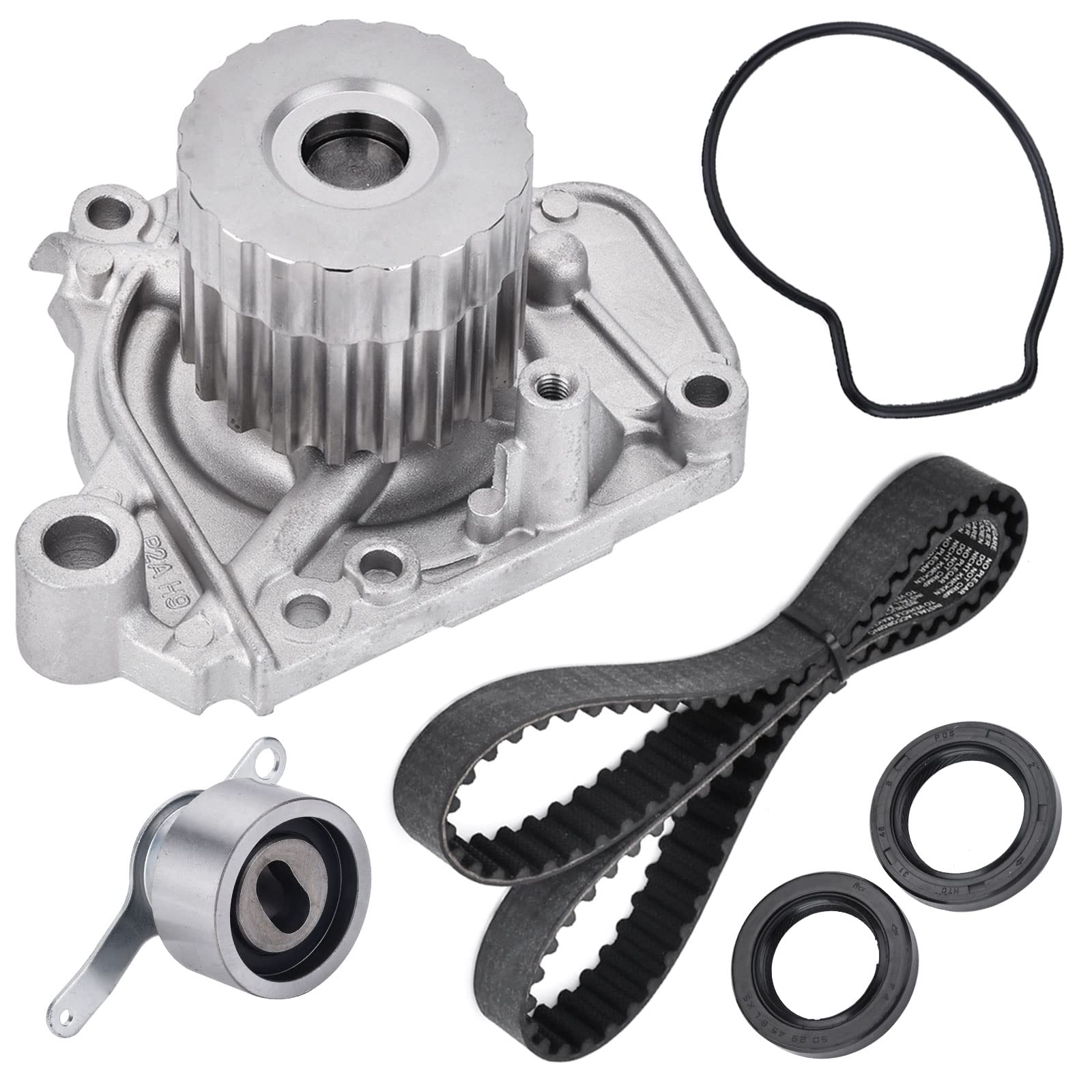 Nakuuly Timing Belt Kit with Water Pump Compatible with 1996 1997 1998 ...