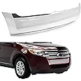 Amazon.com: Kojem Front Silvery Grille Trim Cover Compatible with 2011 ...