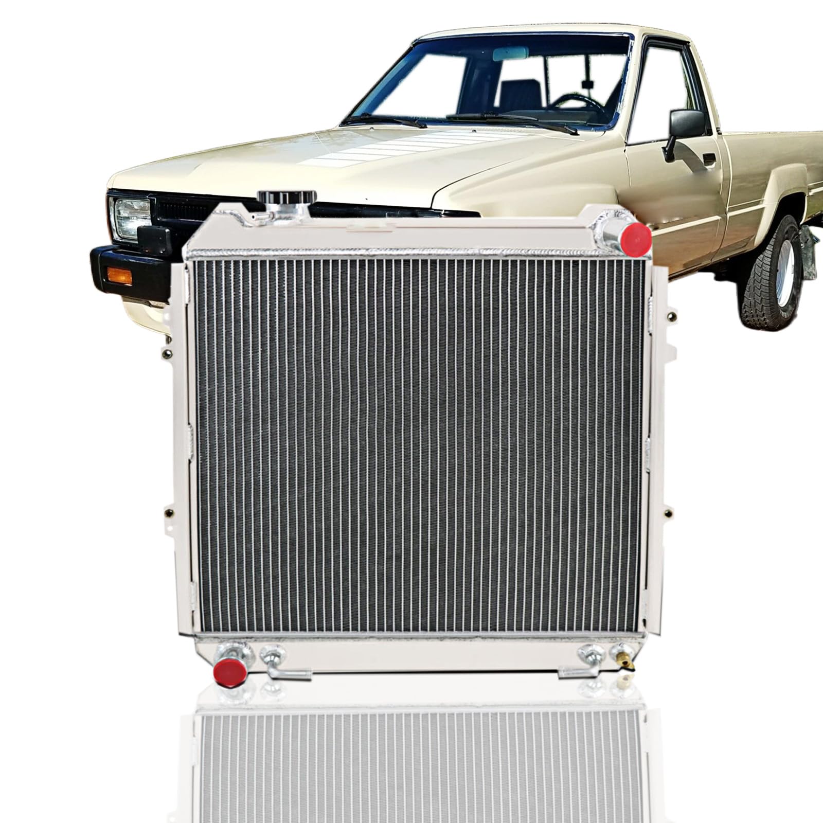 Tepilauda Aluminum Radiator for 1988-1995 Toyota 4Runner SR5 Pickup ...