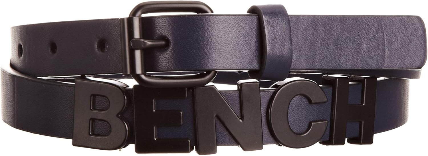 Bench Gleeful Women's Belt Dark Navy Blue Medium: Amazon.co.uk: Clothing