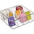 Amazon.com: mDesign Plastic Stackable Tea Bag Organizer Storage Bin ...