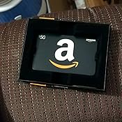 Amazon.com: Amazon.com $50 Gift Card in a Black Gift Box (Classic Black ...