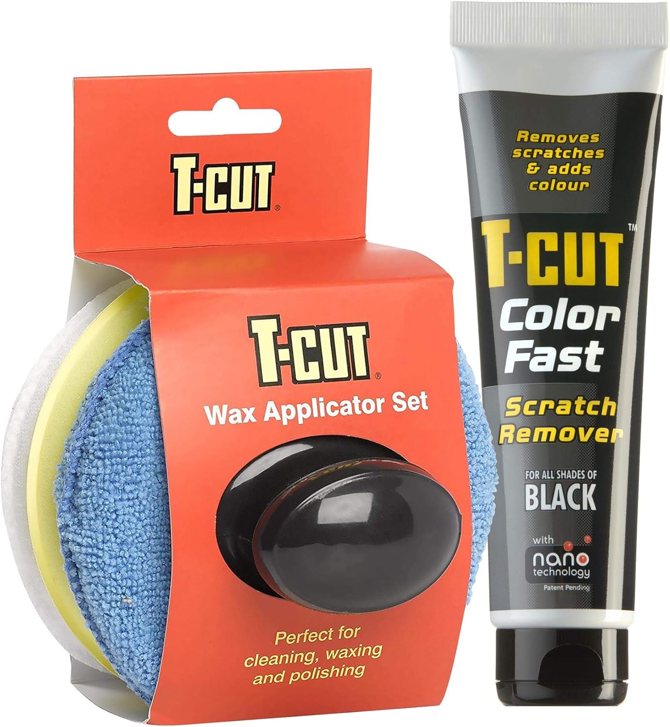 T-Cut Colour Fast Black Car Wax Polish Scratch Remover Colour Enhancer ...