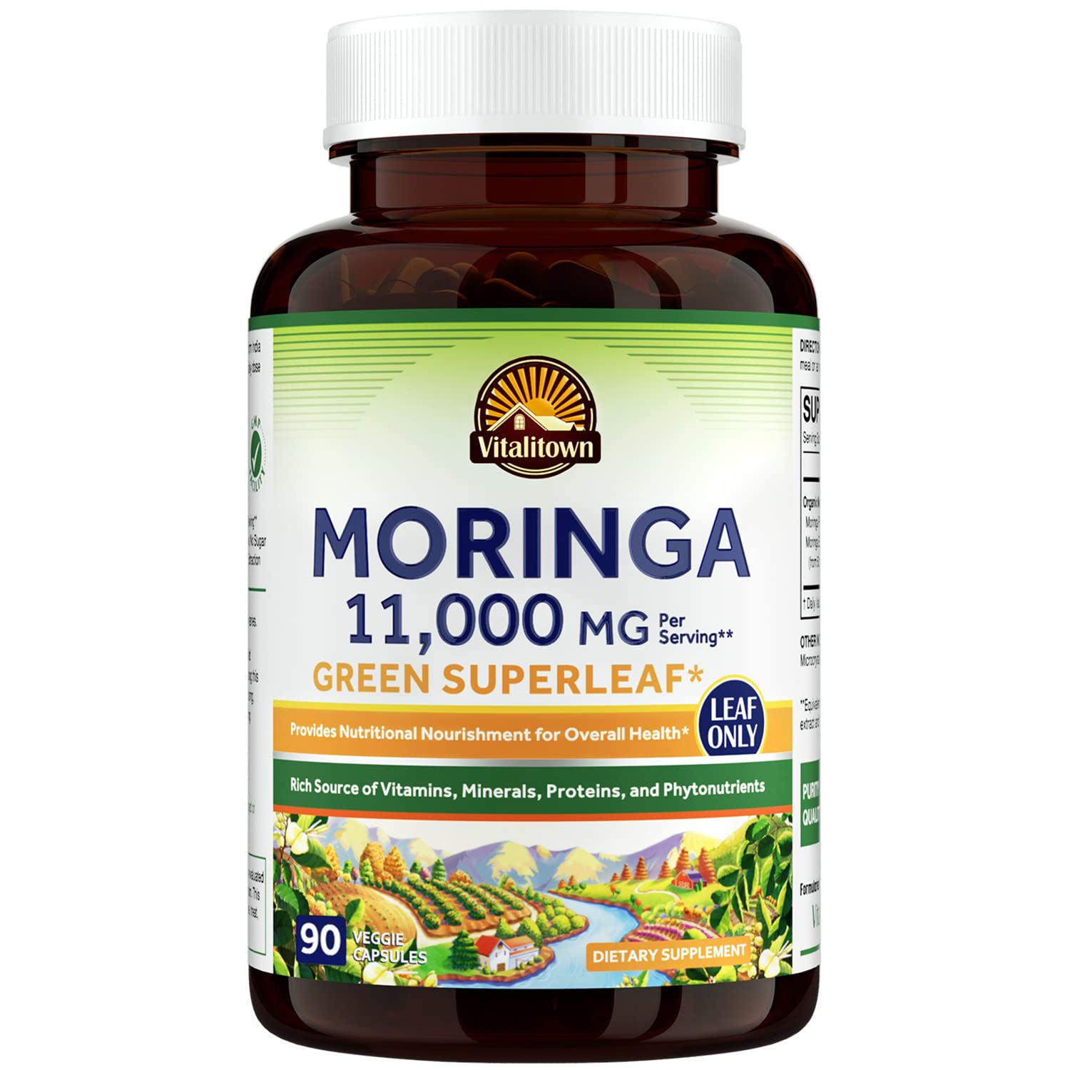 Mua VITALITOWN Moringa Capsules 11,000 MG, Organic Moringa Supplement ...