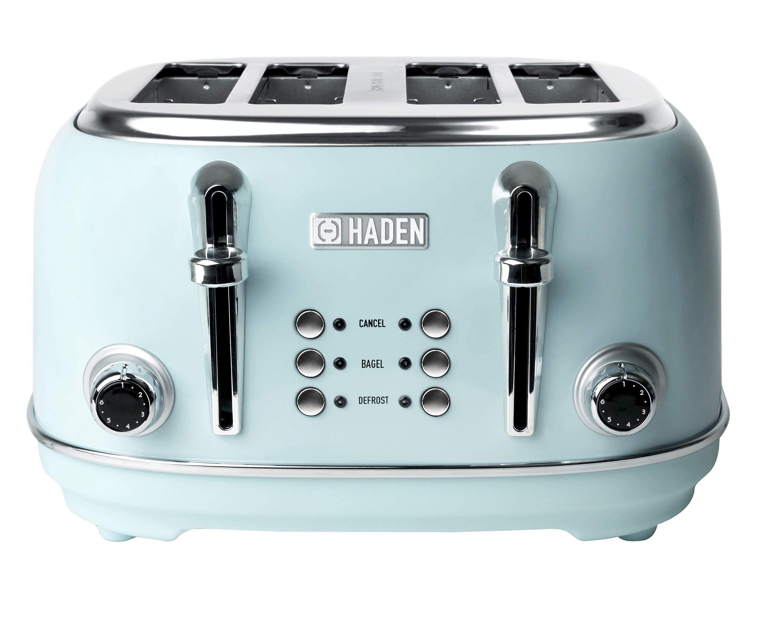 Pamsteele Four Slice Haden Salcombe Toaster Heritage 2-Slice Toaster ...