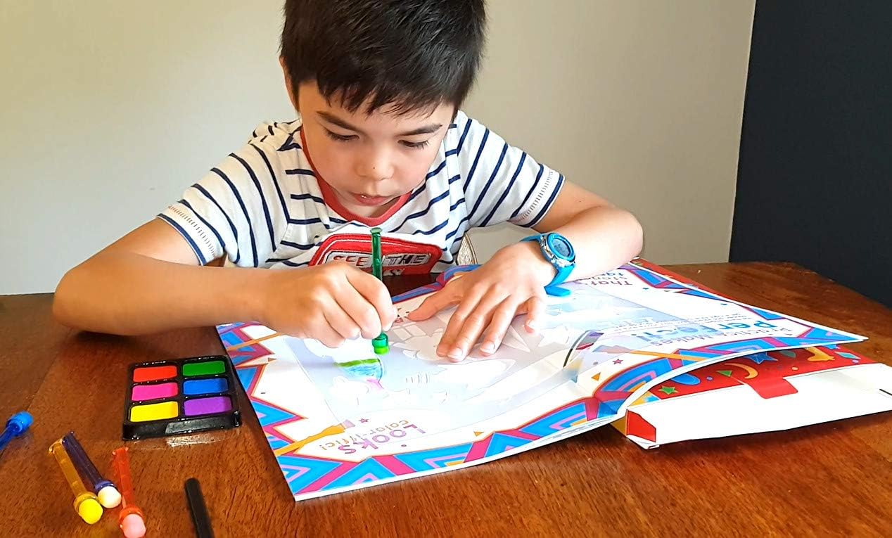 Buddy & Barney | Stencil Dabbers Activity Book Kit | with Ink Dabbers ...