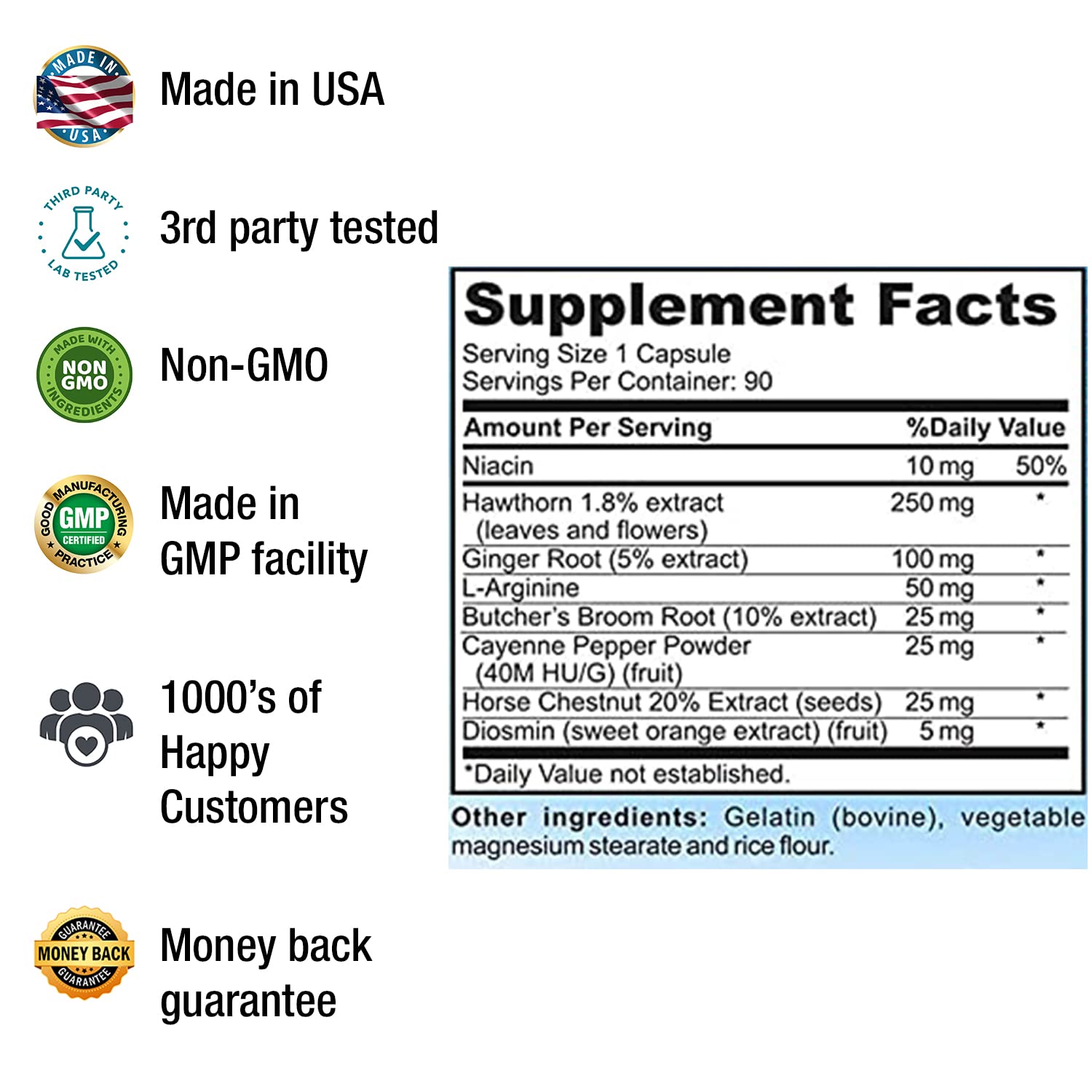 Mua Blood Circulation Support Supplement for Arteries & Veins Health ...