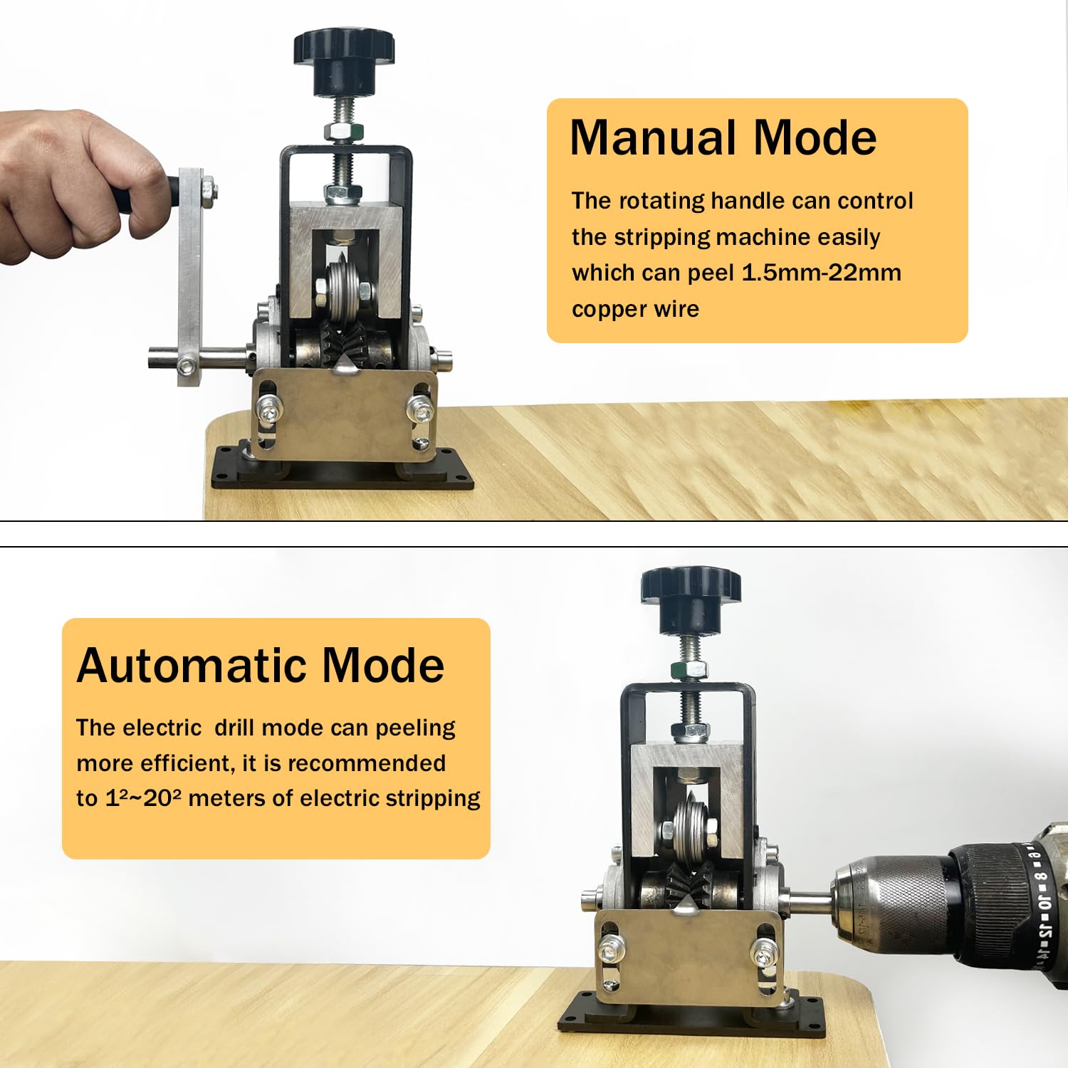 Mua Manual/Automatic Wire Stripping Machine Copper Wire Stripper,Upgraded Automatic Operation ...