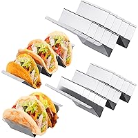 Amazon.com: Sawysine 20 Pcs Taco Holders Stand, Stainless Steel Taco ...