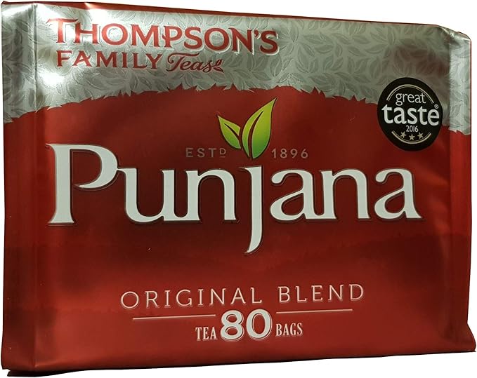 Thompsons Punjana Tea Bags 80 per pack: Amazon.co.uk: Grocery