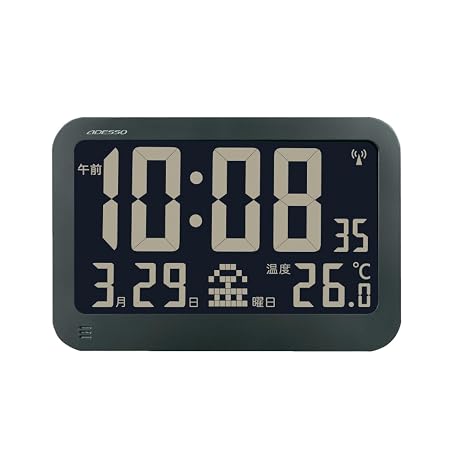 Mua ADESSO OP-05 Radio Clock Digital Black Display Radio Clock 4 Alarms ...