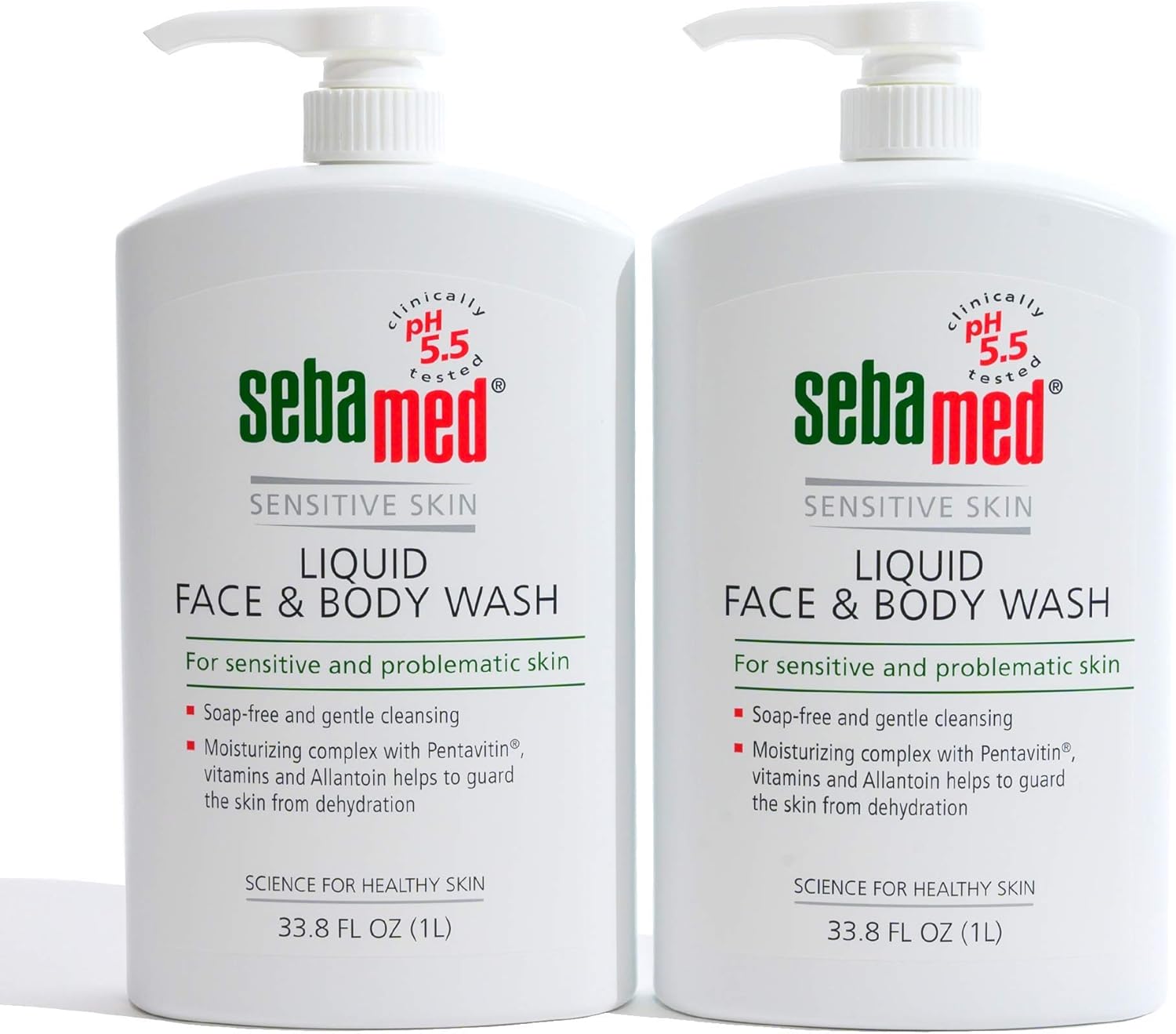 Sebamed Paraben-Free Liquid Face & Body Wash 33.8 Ounce (Pack Of 2 ...